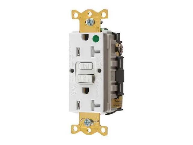 Click here for HUBBELL WIRING DEVICE-KELLEMS GFRTW83W GFCI Recept... prices
