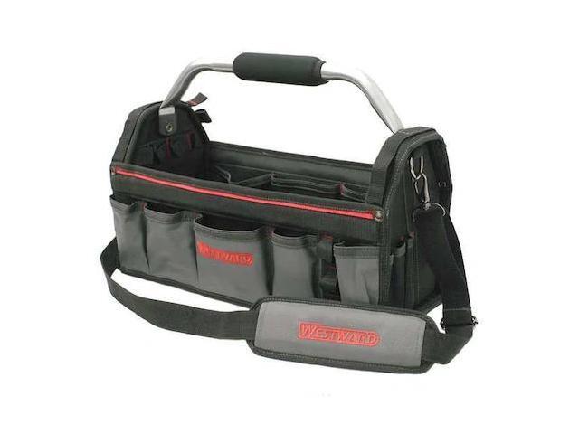 Click here for WESTWARD 32PJ34 Tool Tote  Black  Polyester  11 Po... prices
