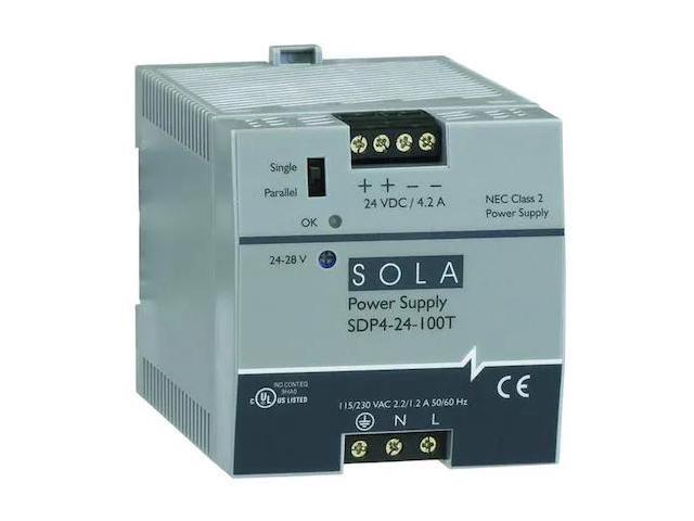 Click here for SOLAHD SDP424100LT DC Power Supply  176/264V AC; 8... prices