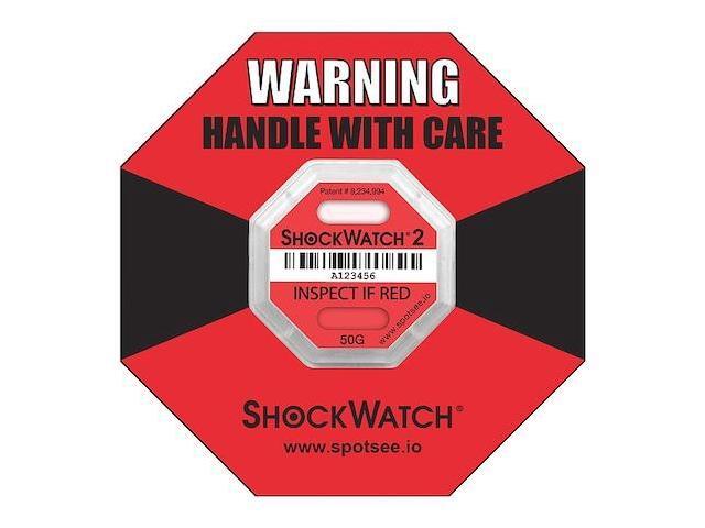 Click here for SHOCKWATCH 50000K G-Force Indicator Label 50G PK50 prices