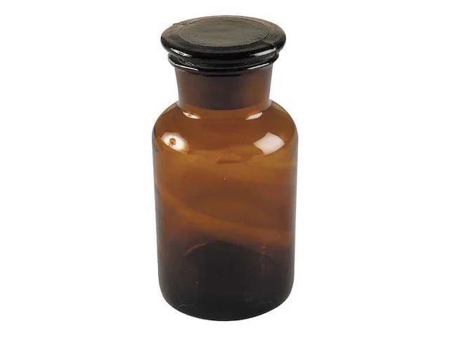 Click here for LAB SAFETY SUPPLY 5YHH9 Reagent Bottle Amber Wide... prices