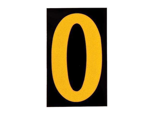 Click here for BRADY 5905-0 Reflective Numbers And Letters 0 PK25 prices