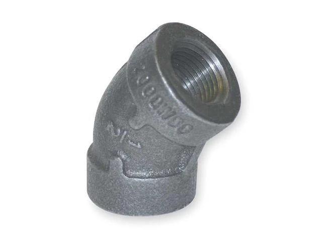 Click here for ZORO SELECT 1LBK4 2 FNPT Galvanized 45 Degree Elbo... prices