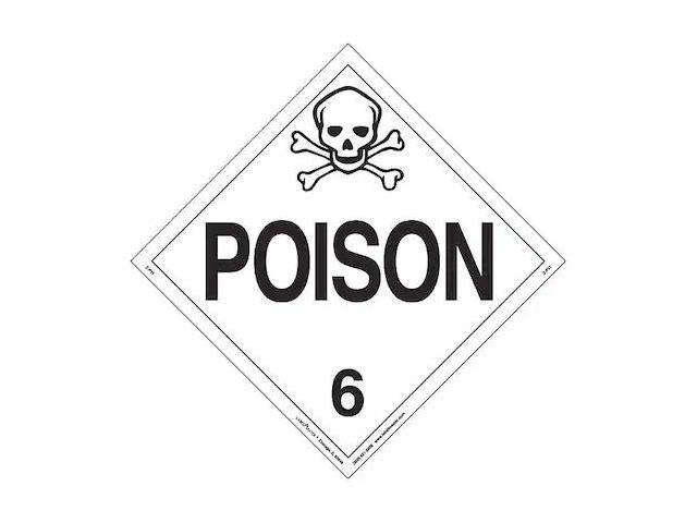 Click here for LABELMASTER Z-PVI Poison Placard Worded PK25 prices