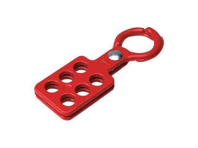 Click here for BRADY 105720 Lockout Hasp  Red  Aluminum  6 Max. N... prices