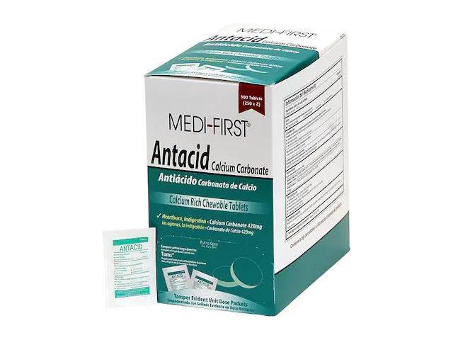 Click here for MEDI-FIRST 80213 Antacid Chewable Tablet 420mg PK5... prices