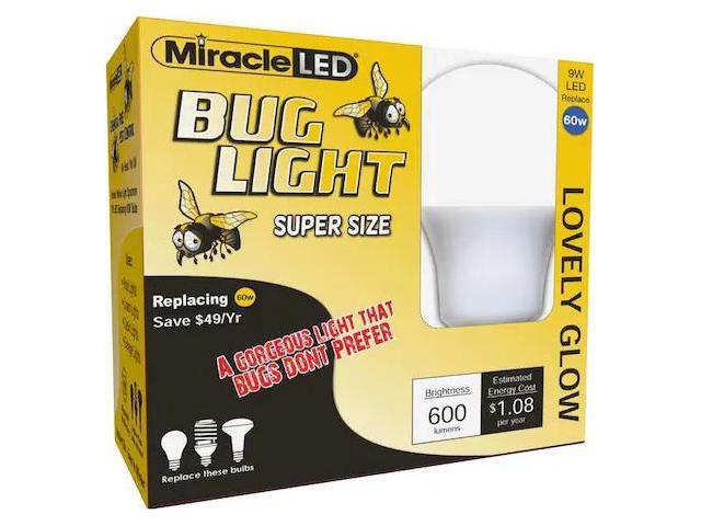 Click here for MIRACLE LED 602173 Bug Light Lovely Glow Yellow Am... prices