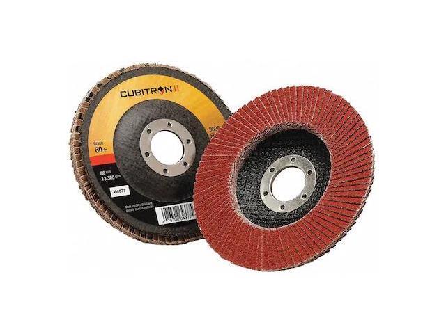 Click here for 3M CUBITRON 7100104940 Flap Disc Type 27 4-1/2 dia... prices