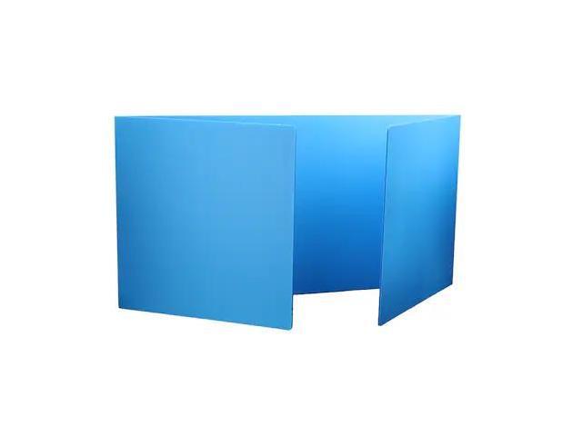 Click here for FLIPSIDE 19272-12 Blue Plastic Study Carrel  PK12 prices