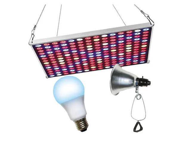 Click here for MIRACLE LED 602230 Spectrum LED Grow Panel & Clamp... prices