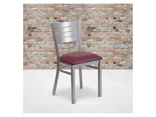 Click here for FLASH FURNITURE 2-XU-DG-60401-BURV-GG Silver Slat... prices