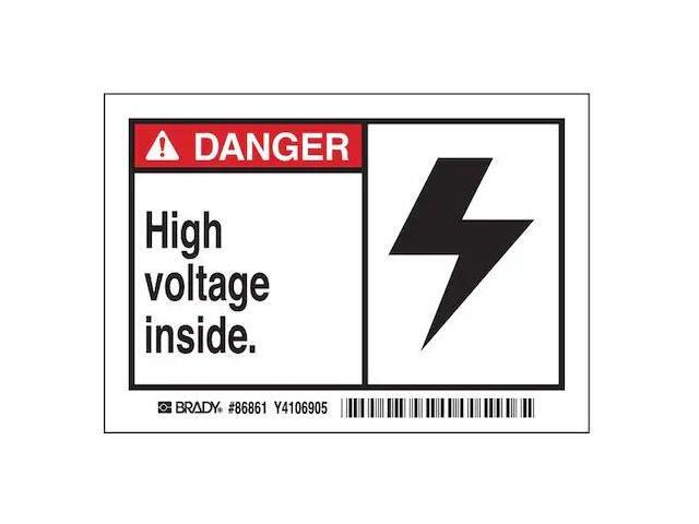 Click here for BRADY 86861 Machine/Equipment Label 3 1/2 In. H PK... prices