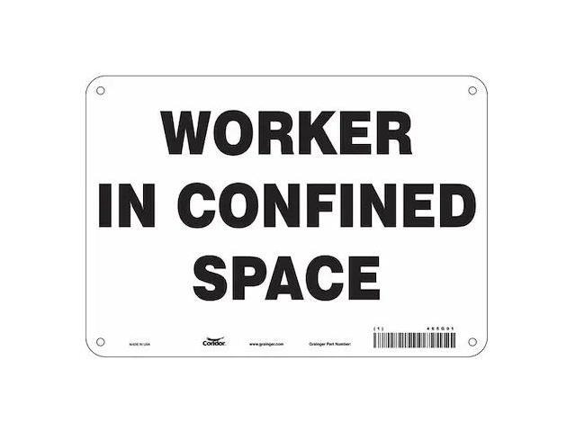 Click here for CONDOR 465G01 Safety Sign  7 in Height  10 in Widt... prices