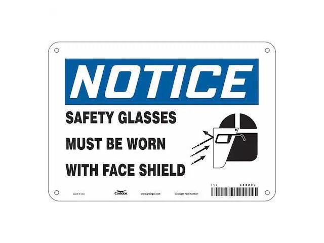Click here for CONDOR 466Z94 Safety Sign  7 in Height  10 in Widt... prices