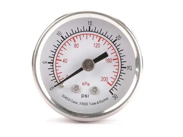 Click here for ZORO SELECT 4FMT2 Commercial Pressure Gauge  0 to... prices