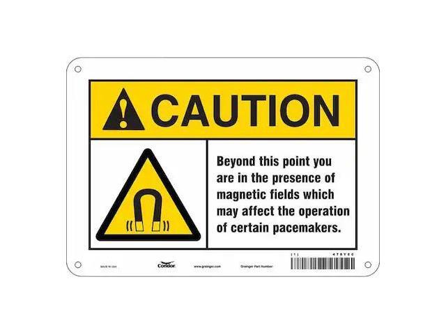 Click here for CONDOR 478Y60 Safety Sign  7 in Height  10 in Widt... prices