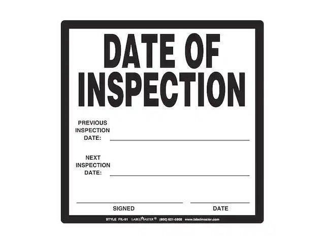 Click here for LABELMASTER FIL-91 Date of Inspection Label PK25 prices