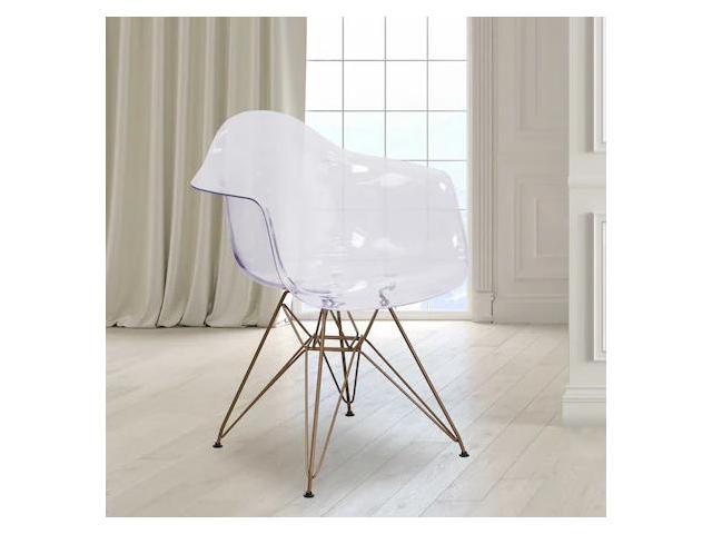 Click here for 2 Pk. Allure Series Transparent Side Chair with Go... prices