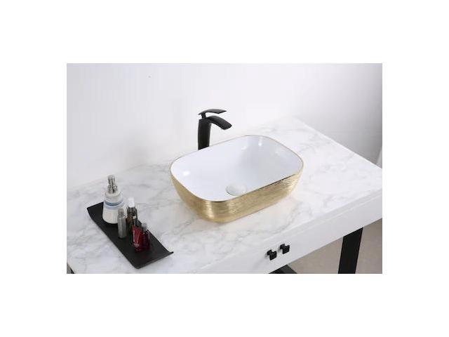 Click here for RUVATI RVB2016WG 20x16 Bthrm Vessel Sink Gold Vani... prices