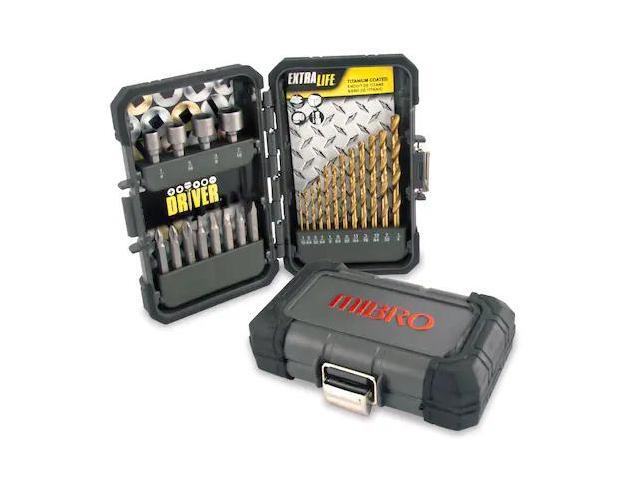 Click here for MIBRO 871220 24-Pc Industrial Titanium Drill Bit... prices