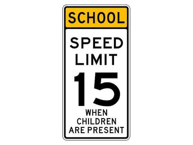 Click here for LYLE S5-1-24HA Traffic Sign 48 x 24In YEL and BK/W... prices