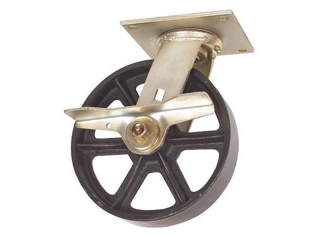 Click here for ZORO SELECT 1NVH5 Swivel Plate Caster Cast Iron 5... prices
