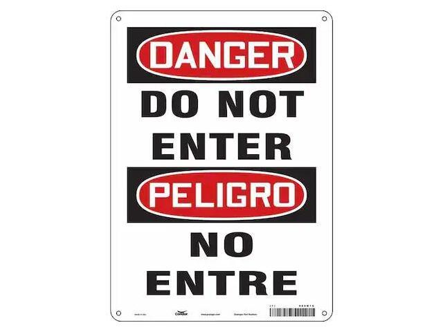 Click here for CONDOR 480N16 Safety Sign  Aluminum  10 in W  14 i... prices