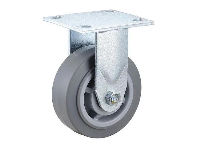 Click here for ZORO SELECT 1ULJ4 Rgd Plat Castr Therm Rubbr 5 in.... prices