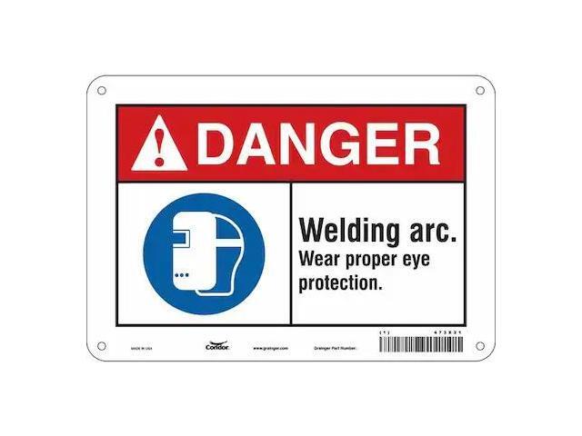Click here for CONDOR 473X21 Safety Sign  7 in Height  10 in Widt... prices