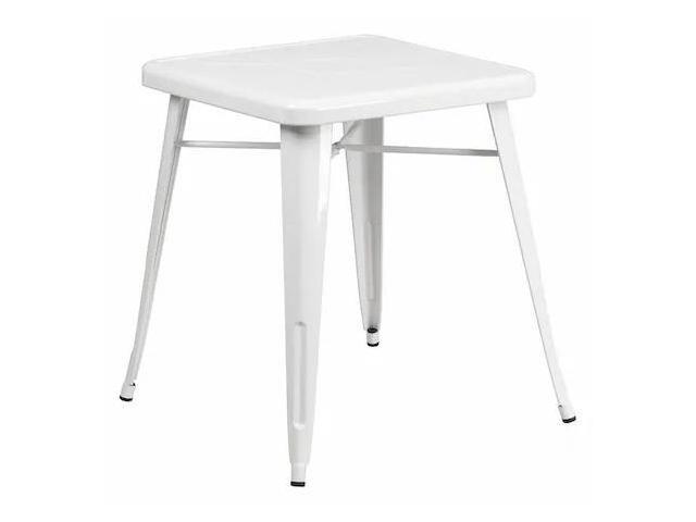 Click here for Commercial Grade 23.75 Square White Metal Indoor-O... prices