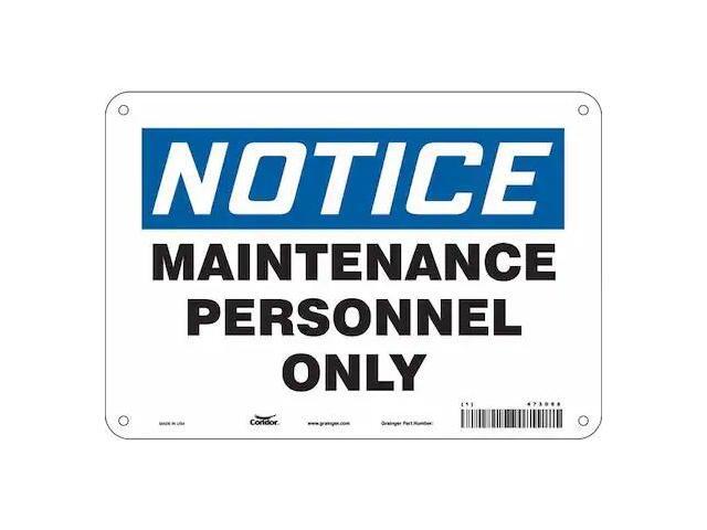 Click here for CONDOR 473D68 Safety Sign  7 in Height  10 in Widt... prices