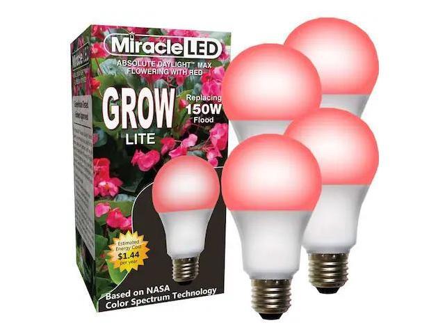 Click here for MIRACLE LED 602122 LightBulb RedSpcHydrpLEDUltraG... prices