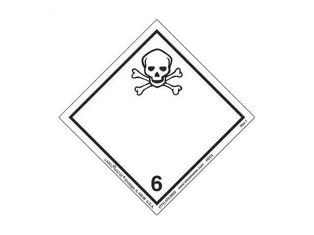 Click here for LABELMASTER HSC8 Toxic Label  International  PV  P... prices