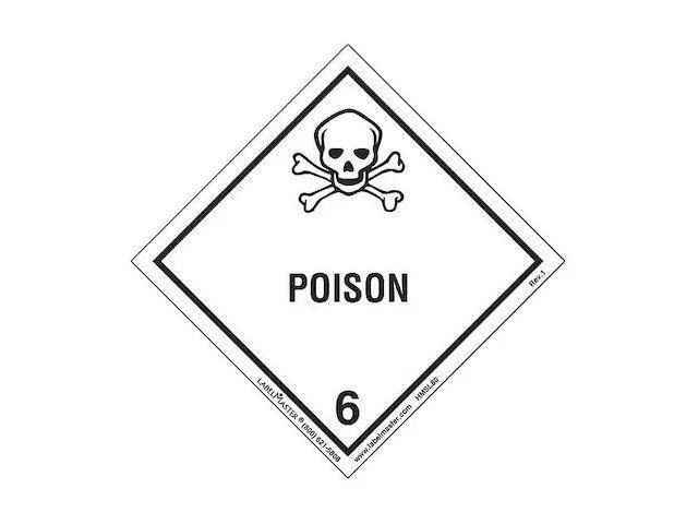 Click here for LABELMASTER HMSL80S Poison Label  Worded  PVC-Free... prices