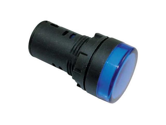 Click here for DAYTON 22NZ07 Raised Indicator Light 22mm 120V Blu... prices