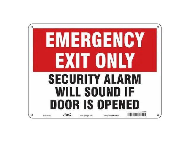 Click here for CONDOR 473F30 Safety Sign  10 in Height  14 in Wid... prices
