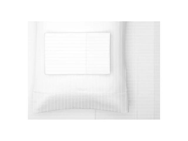 Click here for HOTEL GRAND 652503 1000tc Pinstripe Sheet Set  Whi... prices