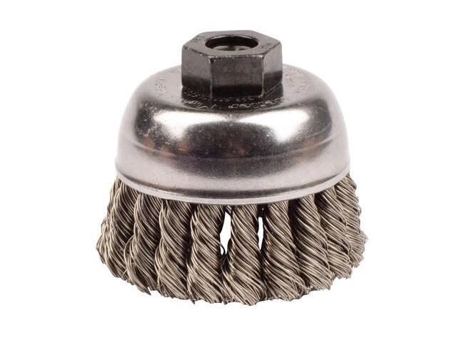 Click here for WEILER 13253 2-3/4 Single Row Knot Cup Brush.020 S... prices