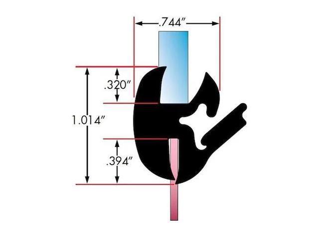 Click here for FAIRCHILD INDUSTRIES 0533-25 One Piece Rubber Glas... prices