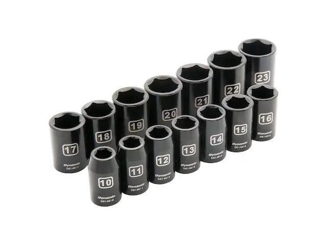 Click here for DYNAMIC D018023 Tools 1/2Dr 14Pcs 6 Point  Std Imp... prices