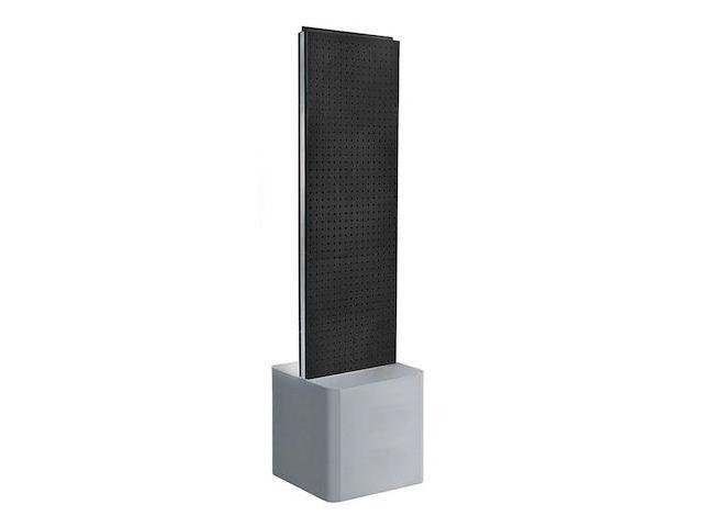 Click here for AZAR DISPLAYS 700775-BLK 2-Sided Pegboard Floor Di... prices