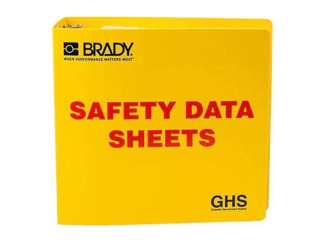 Click here for BRADY 121184 Binder Right to Know Safety Data Shee... prices