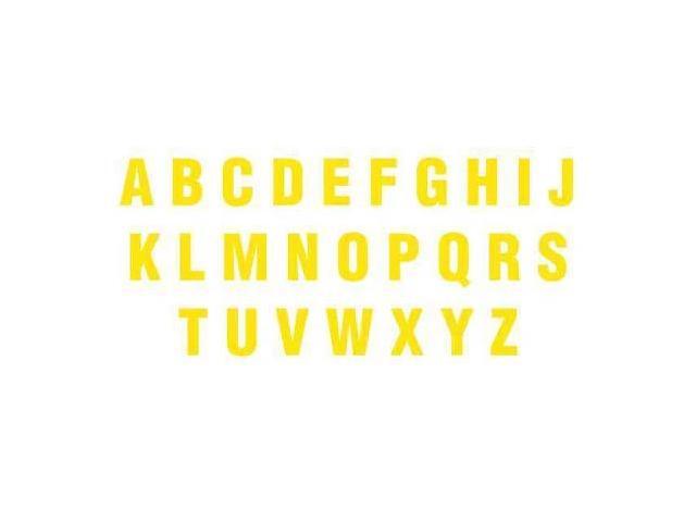 Click here for MAGNA VISUAL DCA-152 Die Cut Letter Magnet  Yellow... prices