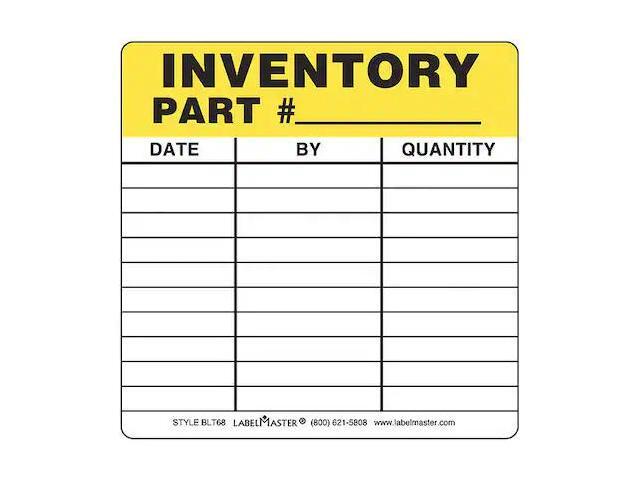 Click here for LABELMASTER BLT68 Inventory Part Number Label PK50... prices