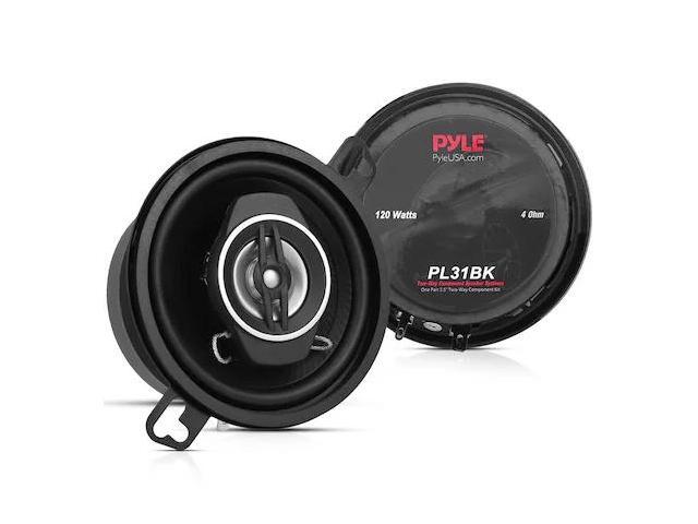 Pyle 3.5 Two-Way Coaxial Speaker System  120 Watt  Black - Black