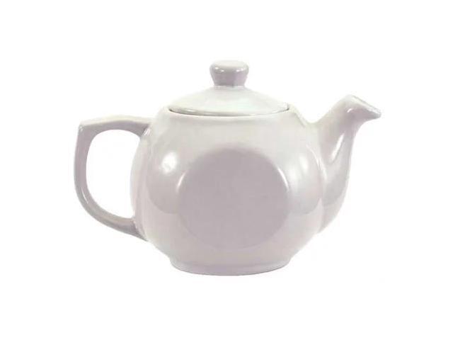 Click here for CRESTWARE AL74 Tea Pot  14 oz. Ceramic White PK12 prices