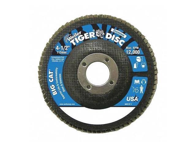 Click here for WEILER 50803V 4-1/2 Big Cat Abrasive Flap Disc Fla... prices