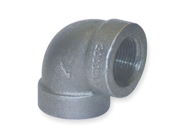 Click here for ZORO SELECT 1LBG9 1 FNPT Galvanized 90 Degree Elbo... prices