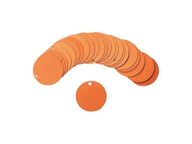 Click here for BRADY 87604 Blk Tag 1-1/2 x 1-1/2 In Orn Al Rnd PK... prices