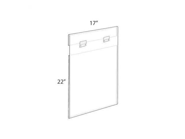 Click here for AZAR DISPLAYS 182737 17W x 22H Wall Mounted Poster... prices